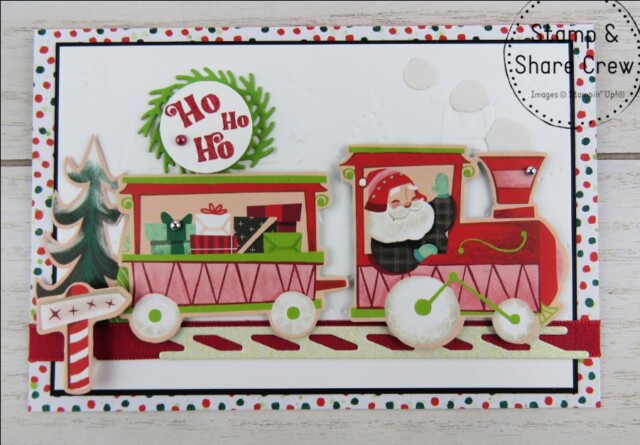 Santa's Delivery by Stampin' Up! featuring Santa Express Designer ...