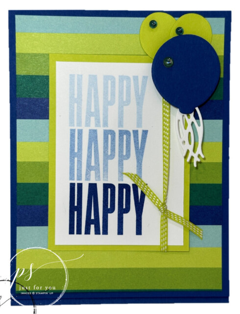 Make a BIG statement with the Biggest Wish stamp set by Stampin' Up ...