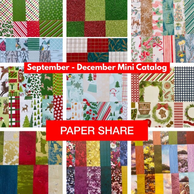 My NEW Stampin' Up! Holiday Catalog Paper Share is now open! - Stellar ...
